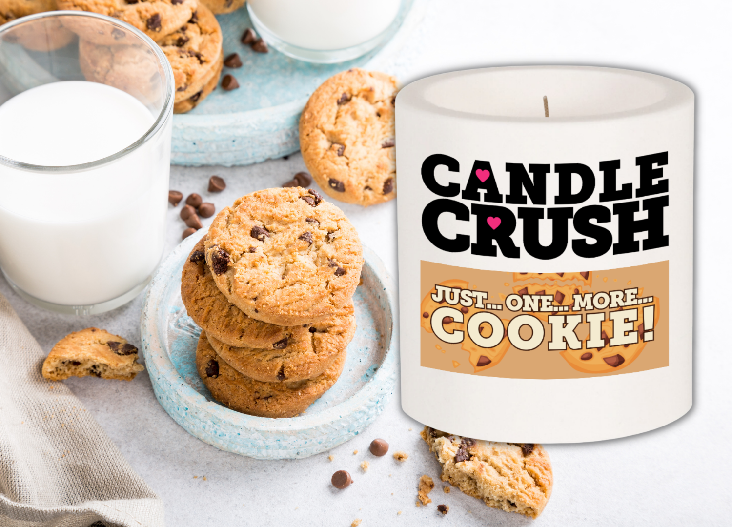 Just... One... More... Cookie! Scented Candle – Candle Crush