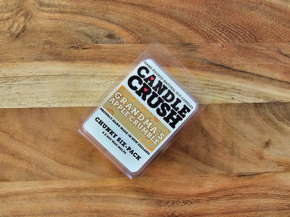 Grandma's Apple Crumble Chunky Six-Pack – Candle Crush