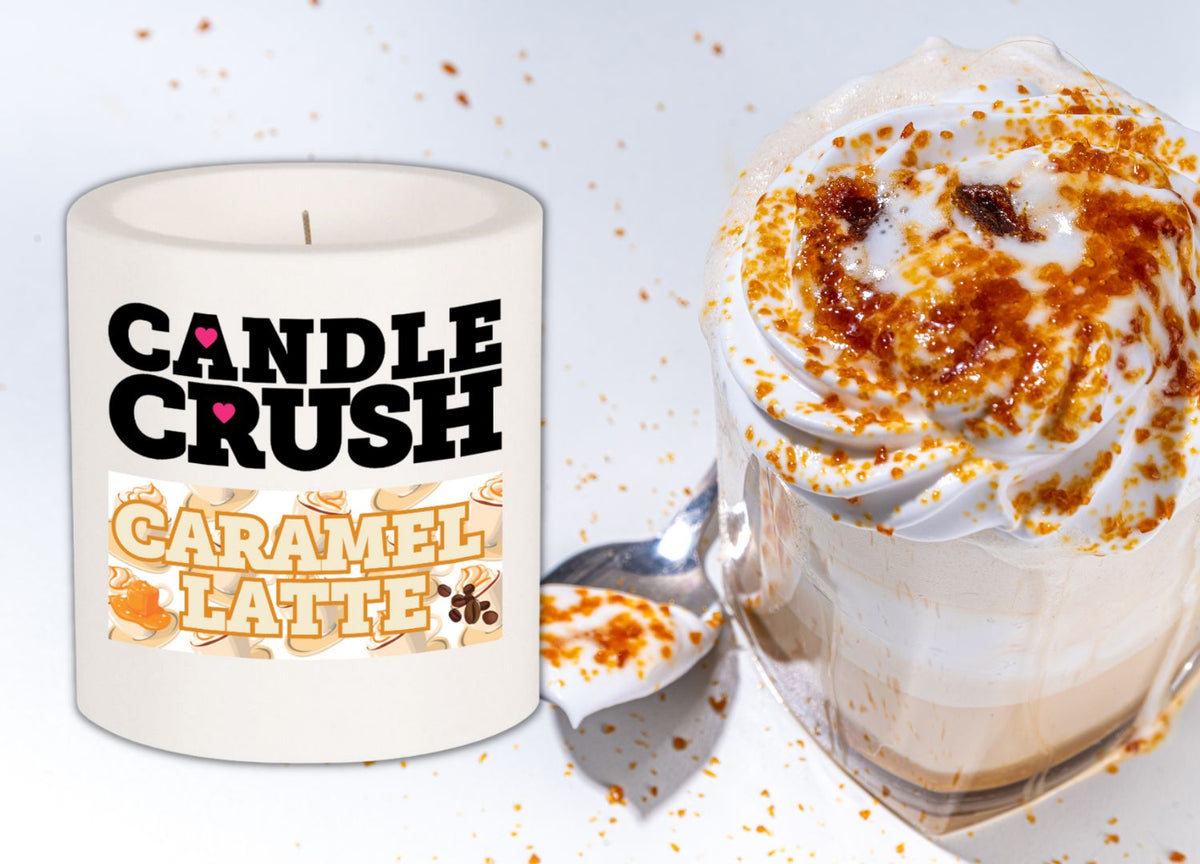 Caramel Latte Scented Candle – Candle Crush
