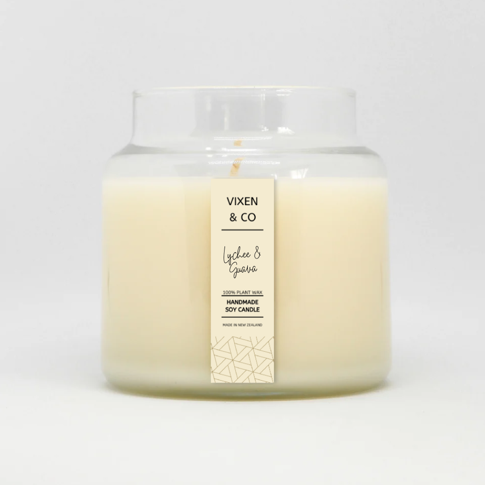 Lychee & Guava - Luxe 500g – Candle Crush