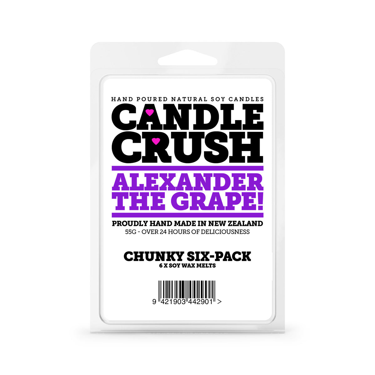 Alexander The Grape! Chunky Six-Pack – Candle Crush